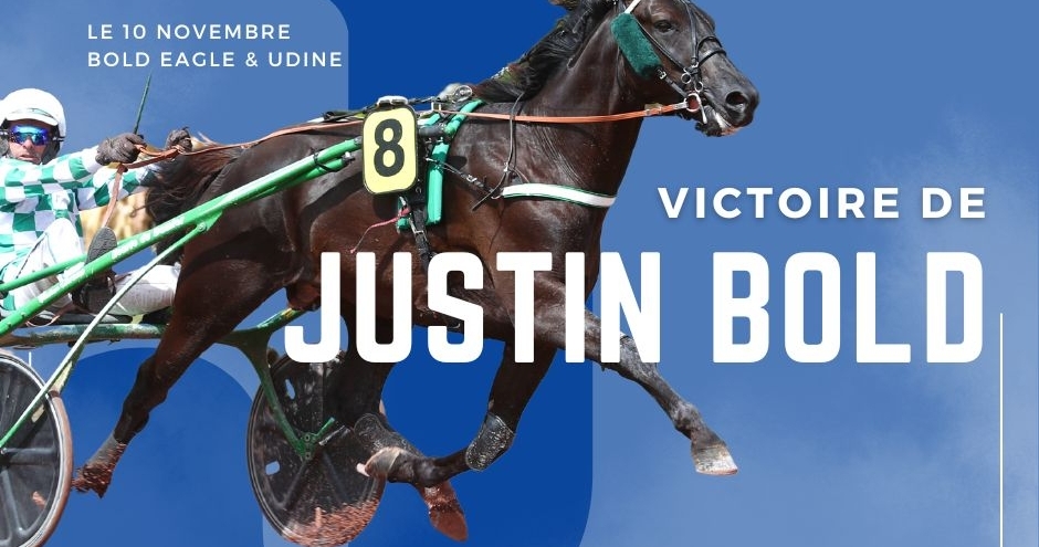 Victoire de Justin Blod - Actualités du Haras du Mont Goubert